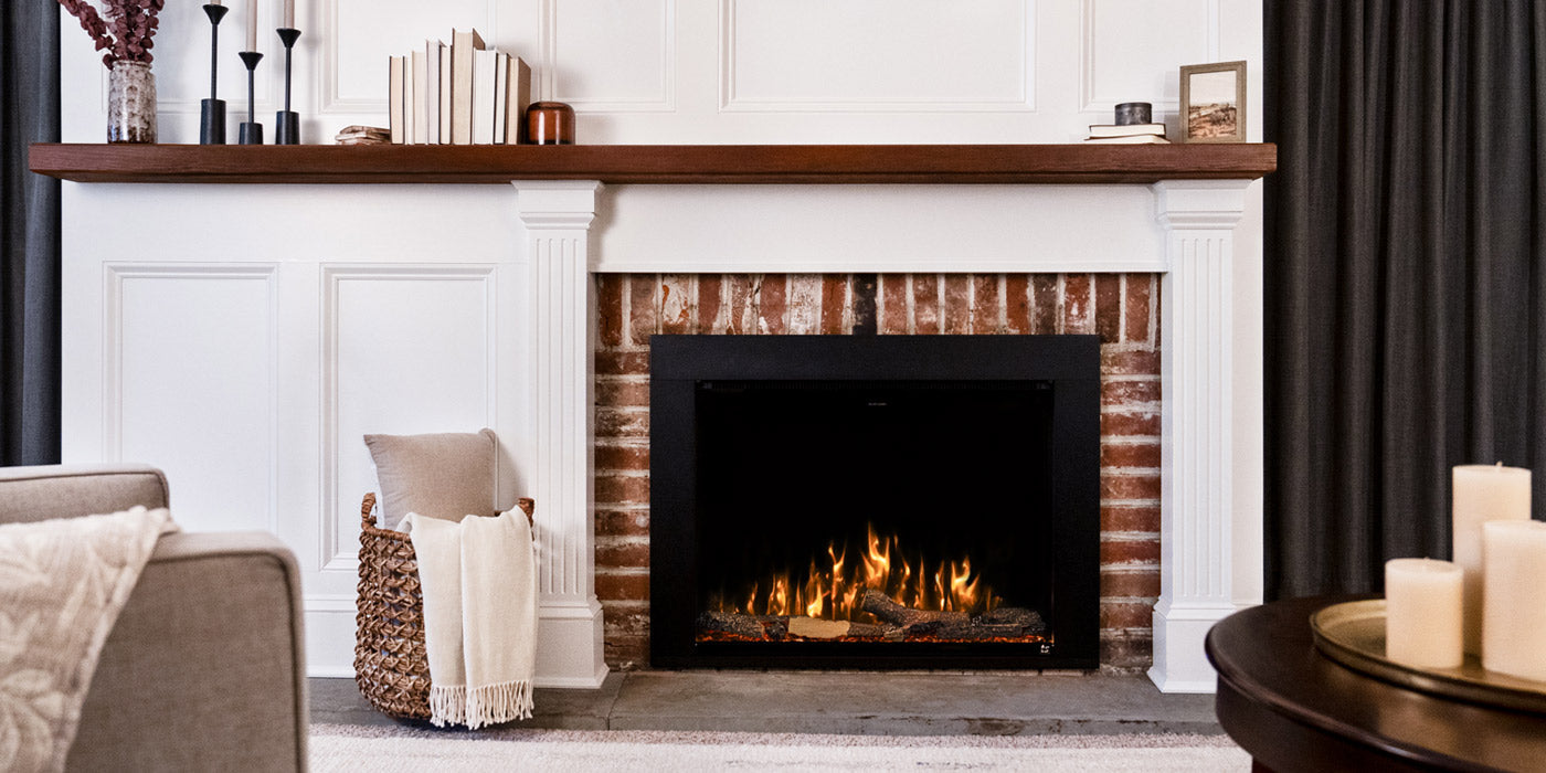 DIY Fireplace Makeover: How to Convert a Wood Burning Fireplace to an ...