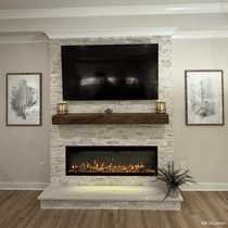 Sideline Elite Pro 60-inch Smart Electric Fireplace 80058 – Touchstone ...