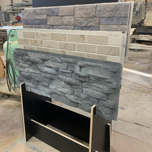 Build a Fireplace Accent Wall Quickly With Qora Cladding and a Touchst ...