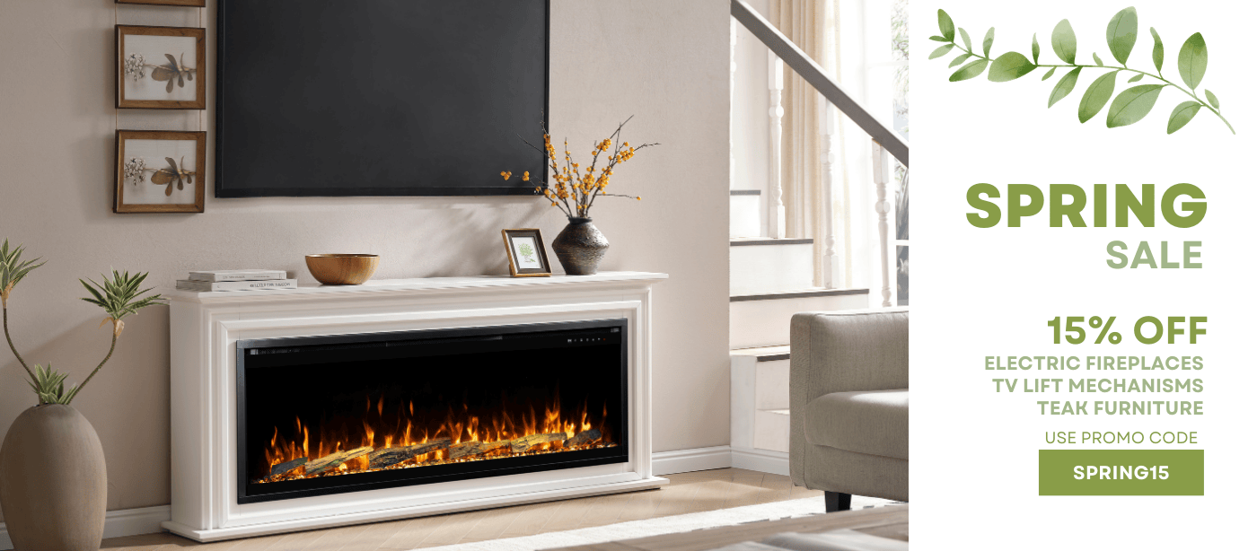 Touchstone Home Products Electric Fireplaces, TV Lifts, and Cabinets ...