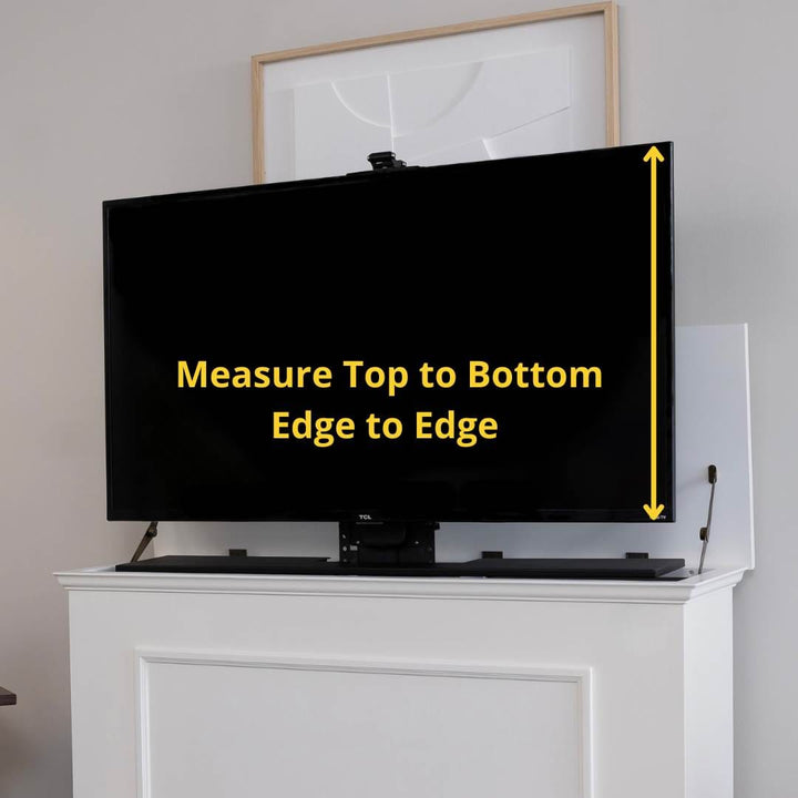How To Measure Your TV For the Best Touchstone TV Lift Cabinet Fit ...
