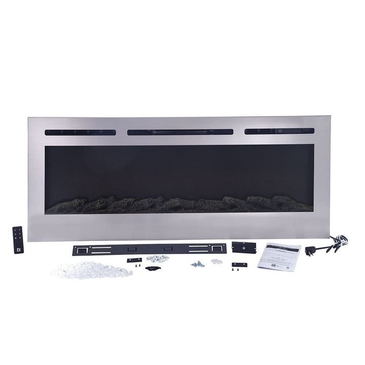 Touchstone Sideline Deluxe Stainless Steel 60 Recessed Smart Electric ...